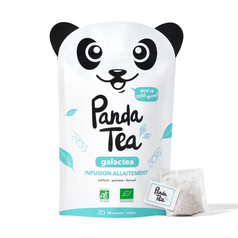 Panda Tea Galactea Bio : Infusion Allaitement - Soutien Lactation