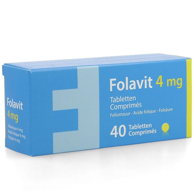 Folavit 4mg 40 comprimés
