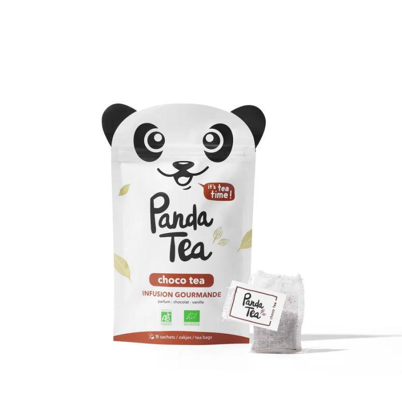 Panda Tea Bio Choco Tea - 18 Sachets Gourmands