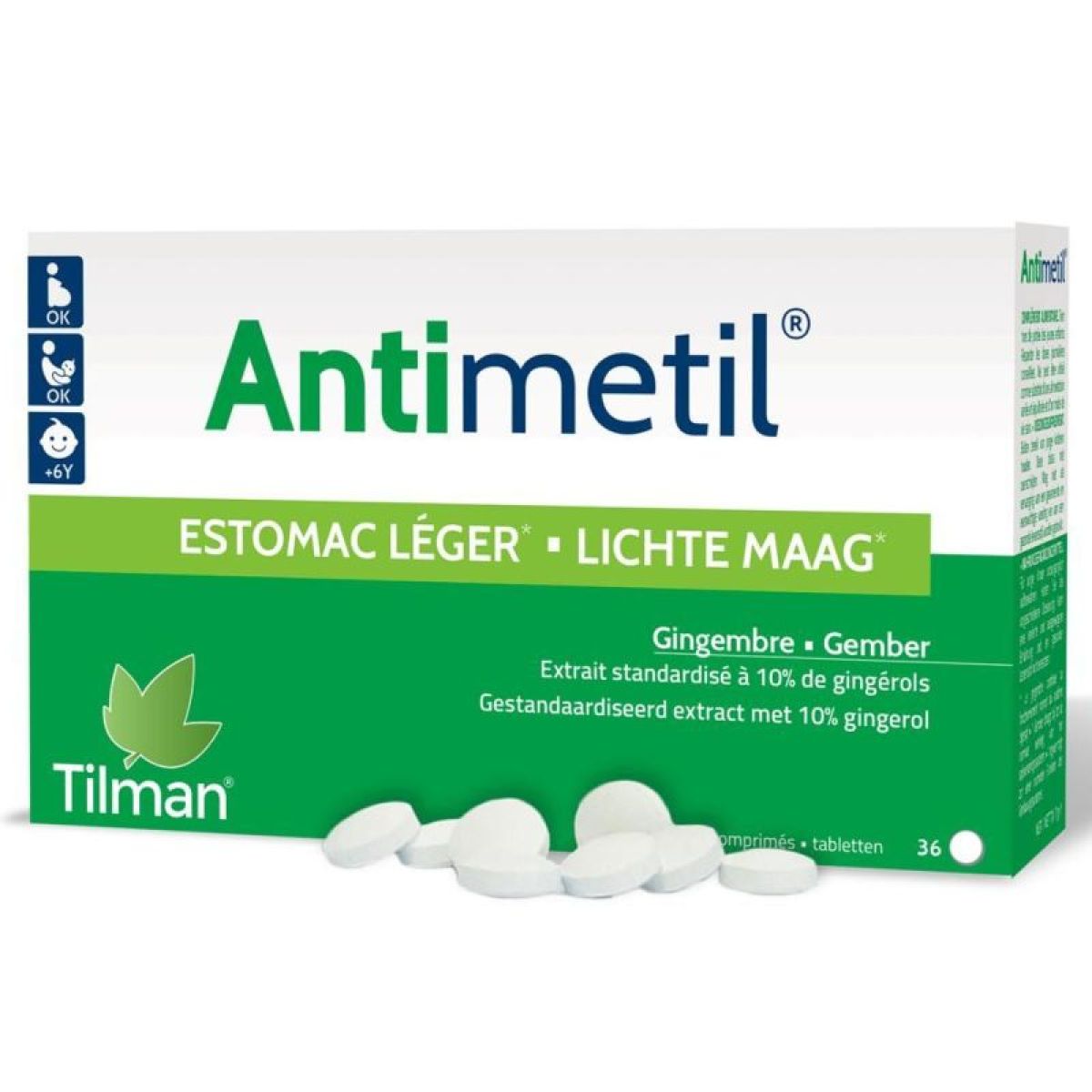 Tilman Antimetil 36 Comprimés