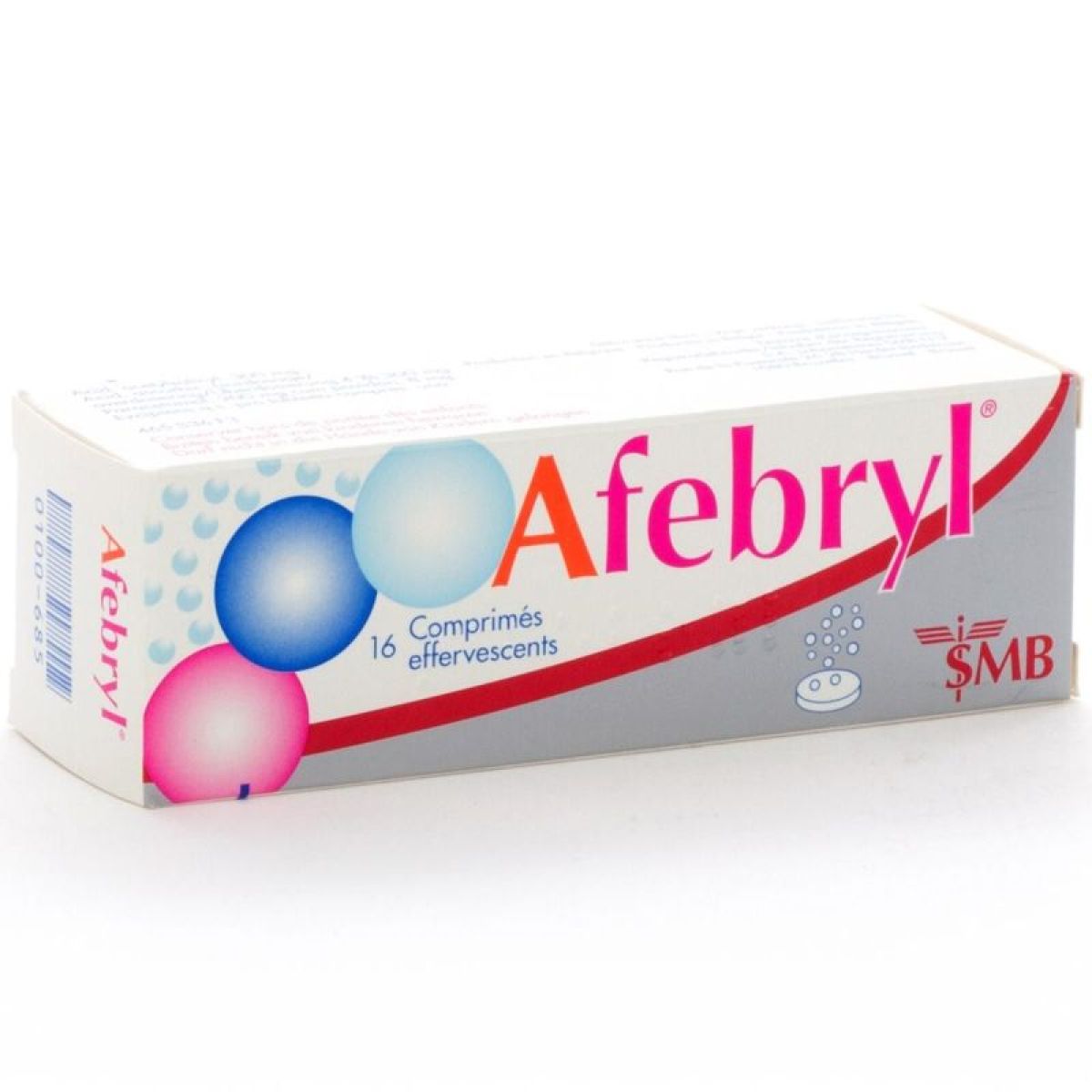 SMB Afebryl 16 Comprimés Effervescents