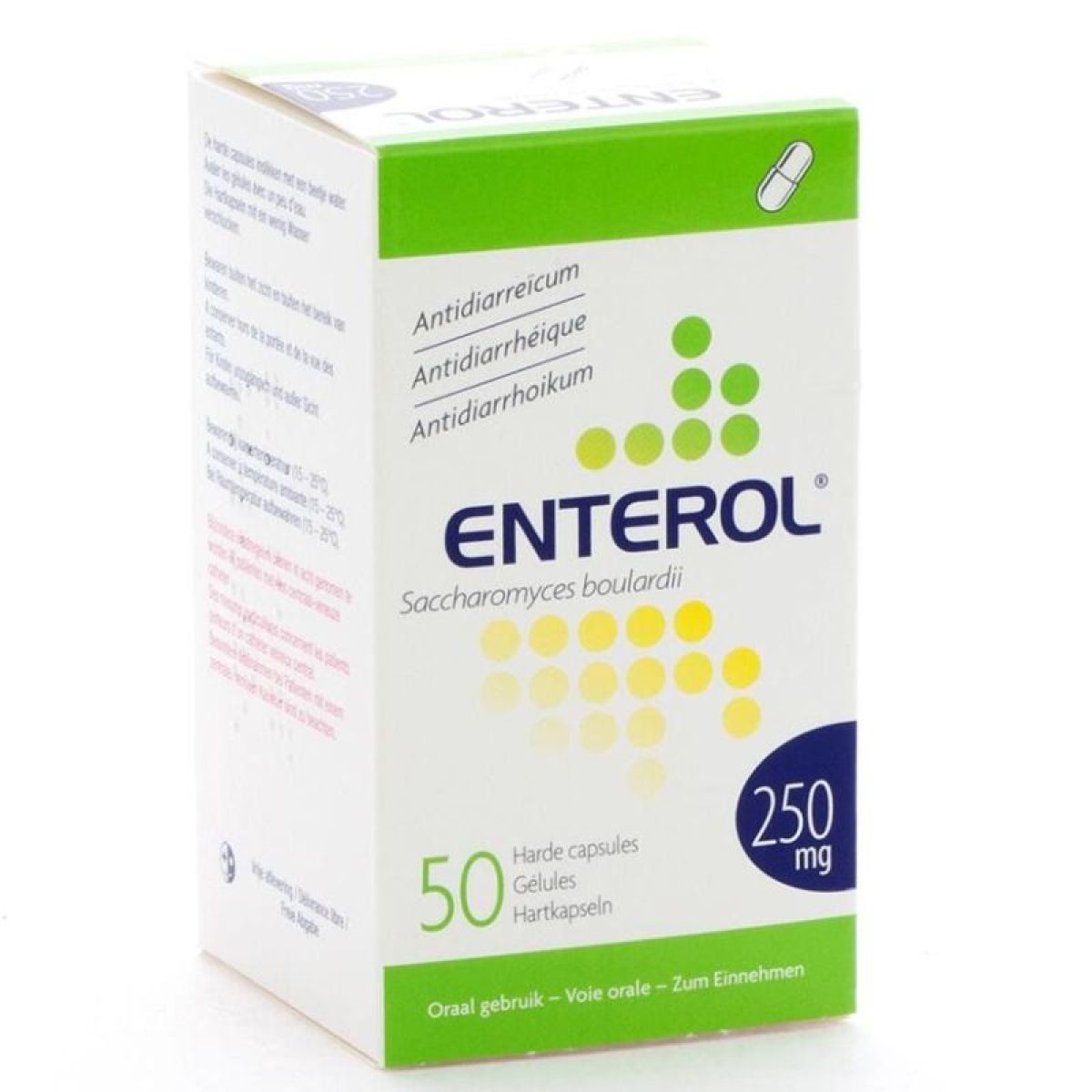 Enterol 250mg Caps Harde Dur 50 X 250mg